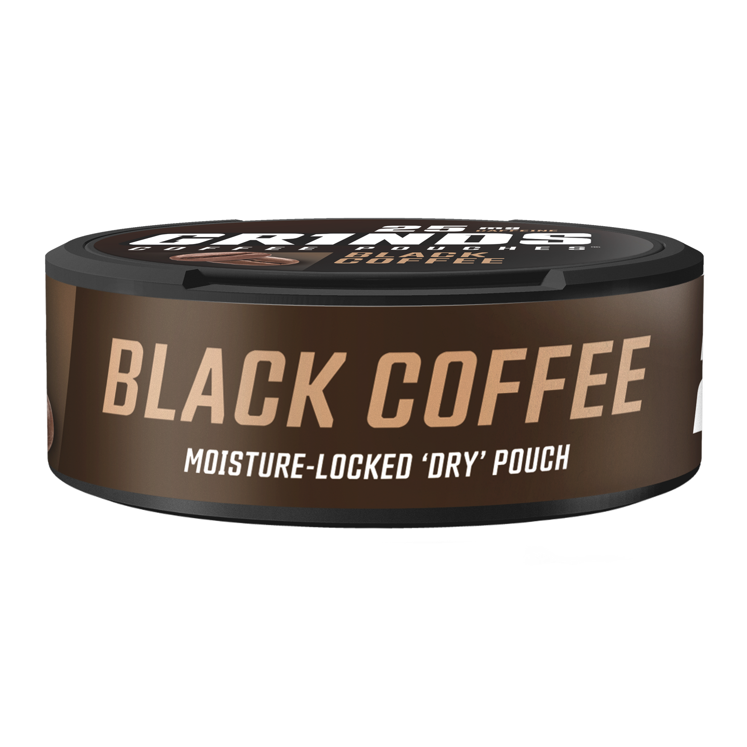 Energy & Tobacco Alternative | Grinds Coffee Pouches | Black Coffee