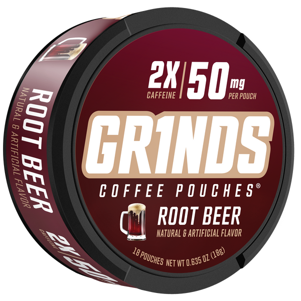Grinds Root Beer | Caffeine Energy | #1 Alternative Pouch Brand ...