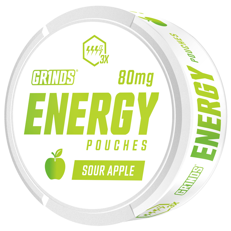 Grinds Caffeine Energy Pouches | Energy & Nicotine Alternative | Sour ...