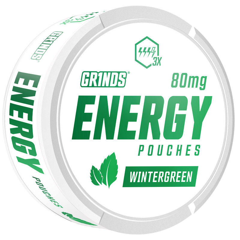 Grinds Caffeine Energy Pouches | Energy & Nicotine Alternative ...